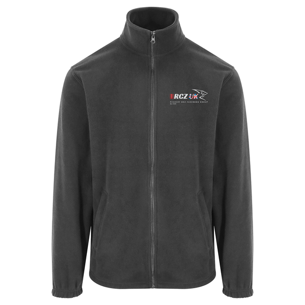 RCZ UK Fleece Jacket with Logo Left Breast and Back - Get Branded Workwear