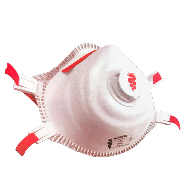 Warrior MMR3V Face Mask (5 Pack) - Get Branded Workwear